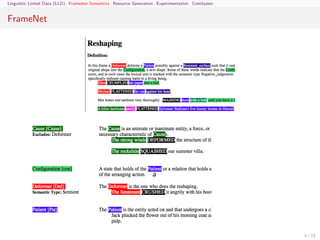 Framester: A Wide Coverage Linguistic Linked Data Hub | PPT