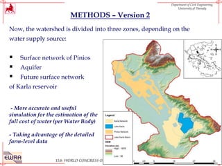 Hydro-economic modelling approaches for agricultural water resources ...