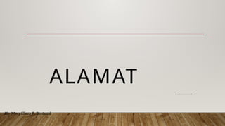 alamat.pptx Filipino 7 cdcdncjndv nfv v | PPTX