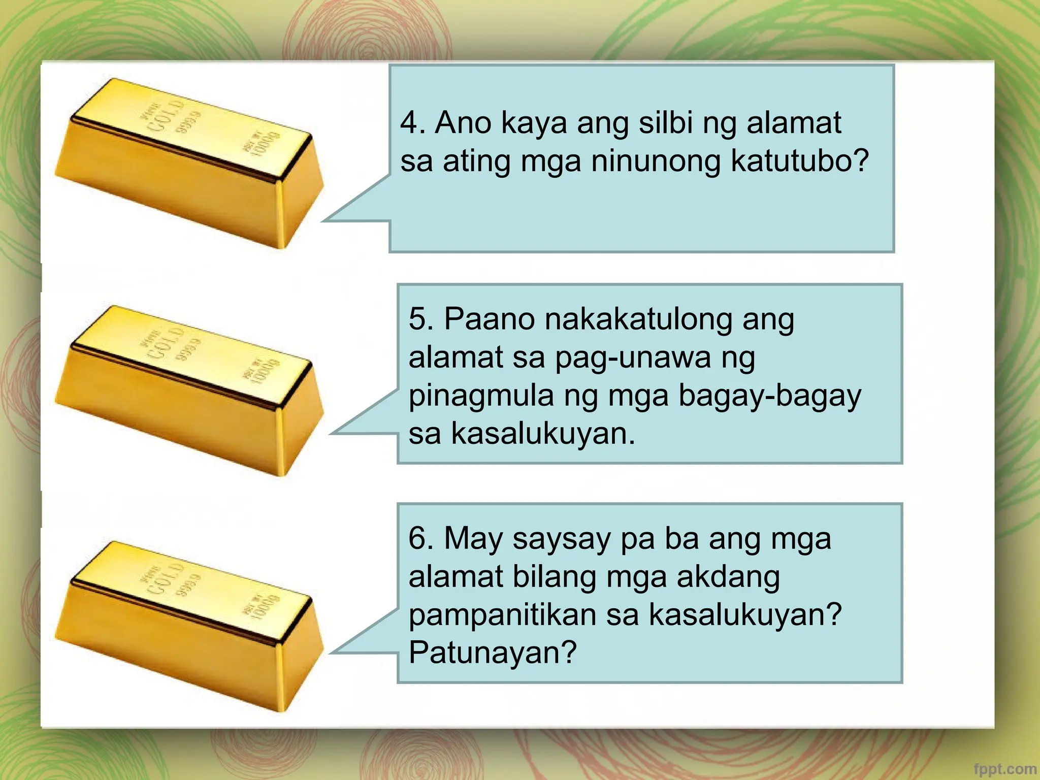 PPT TUNGKOL SA FILIPINO 8 sa paksang Alamat | PPT