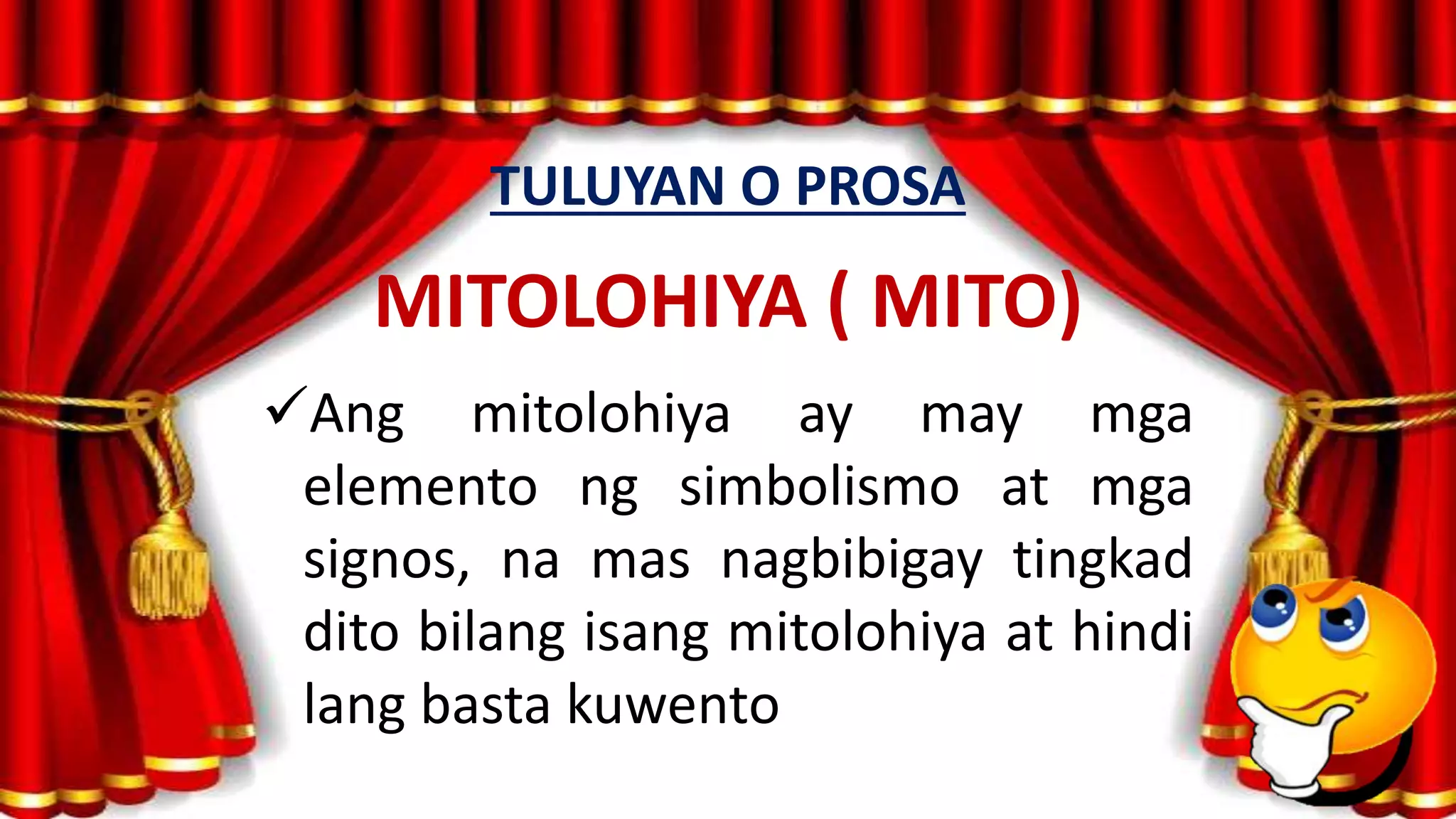 Alamat, maikling kuwento, mito, kuwentong bayan | PPTX