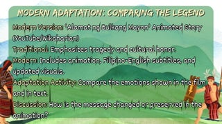 Alamat ng Bulkang Mayon - teaching english | PDF