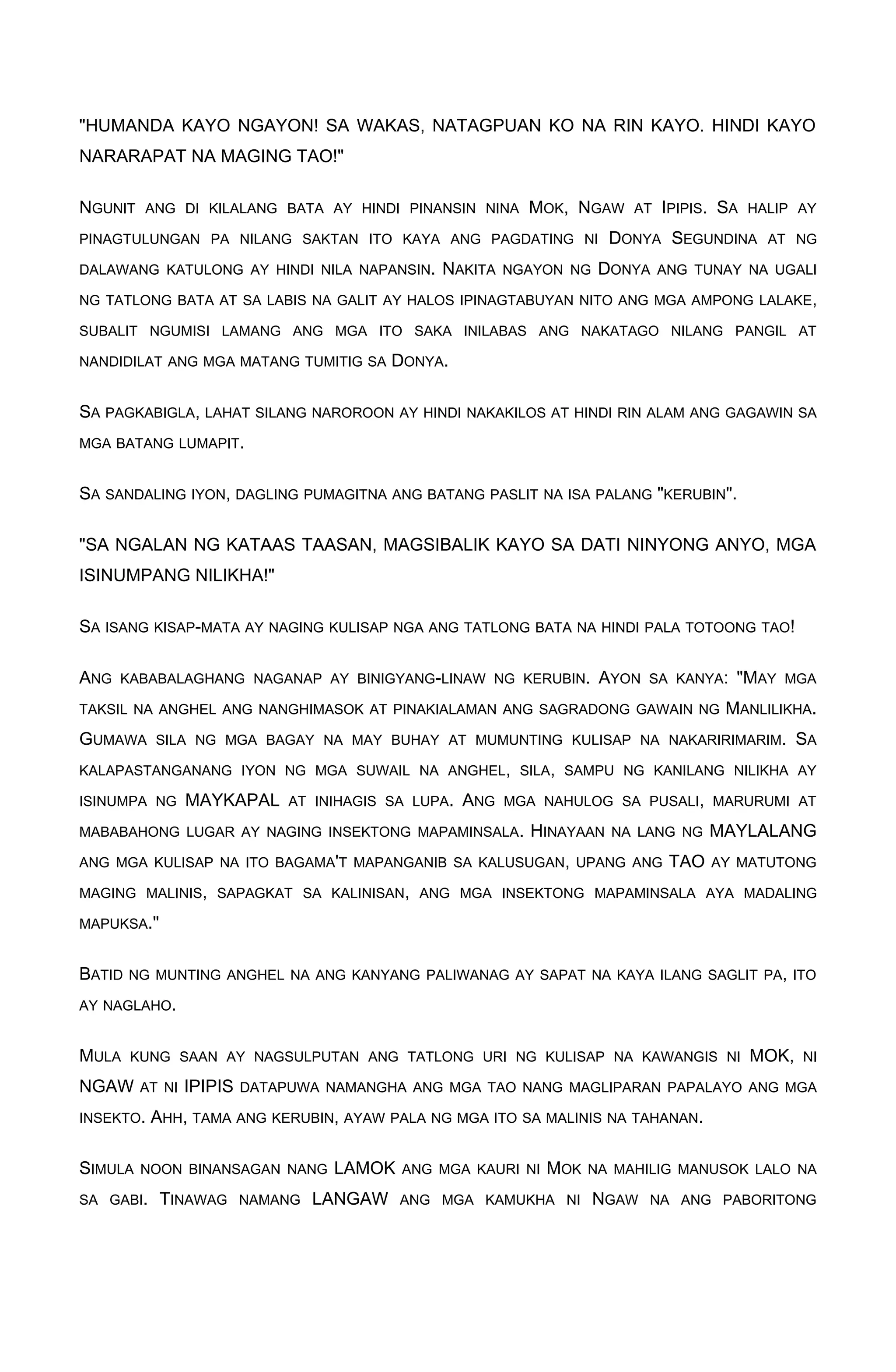 Alamat ng durian | DOC