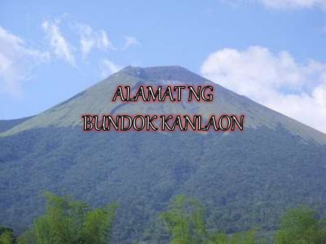 Alamat ng Bundok kanlaon | PPTX