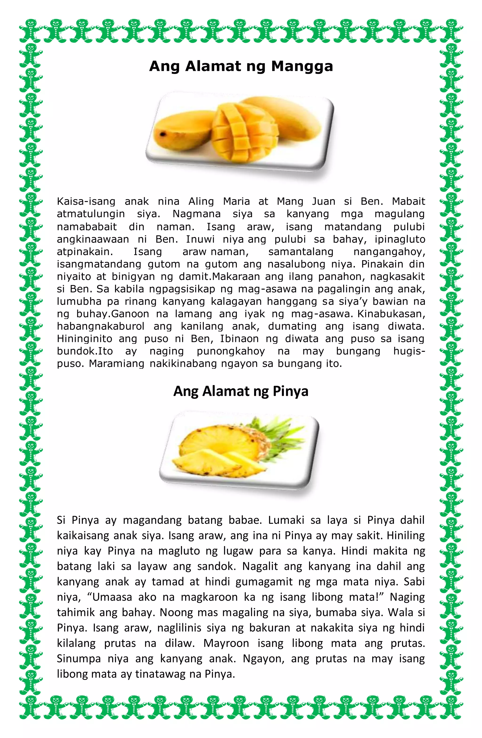 Mga Alamat | DOCX