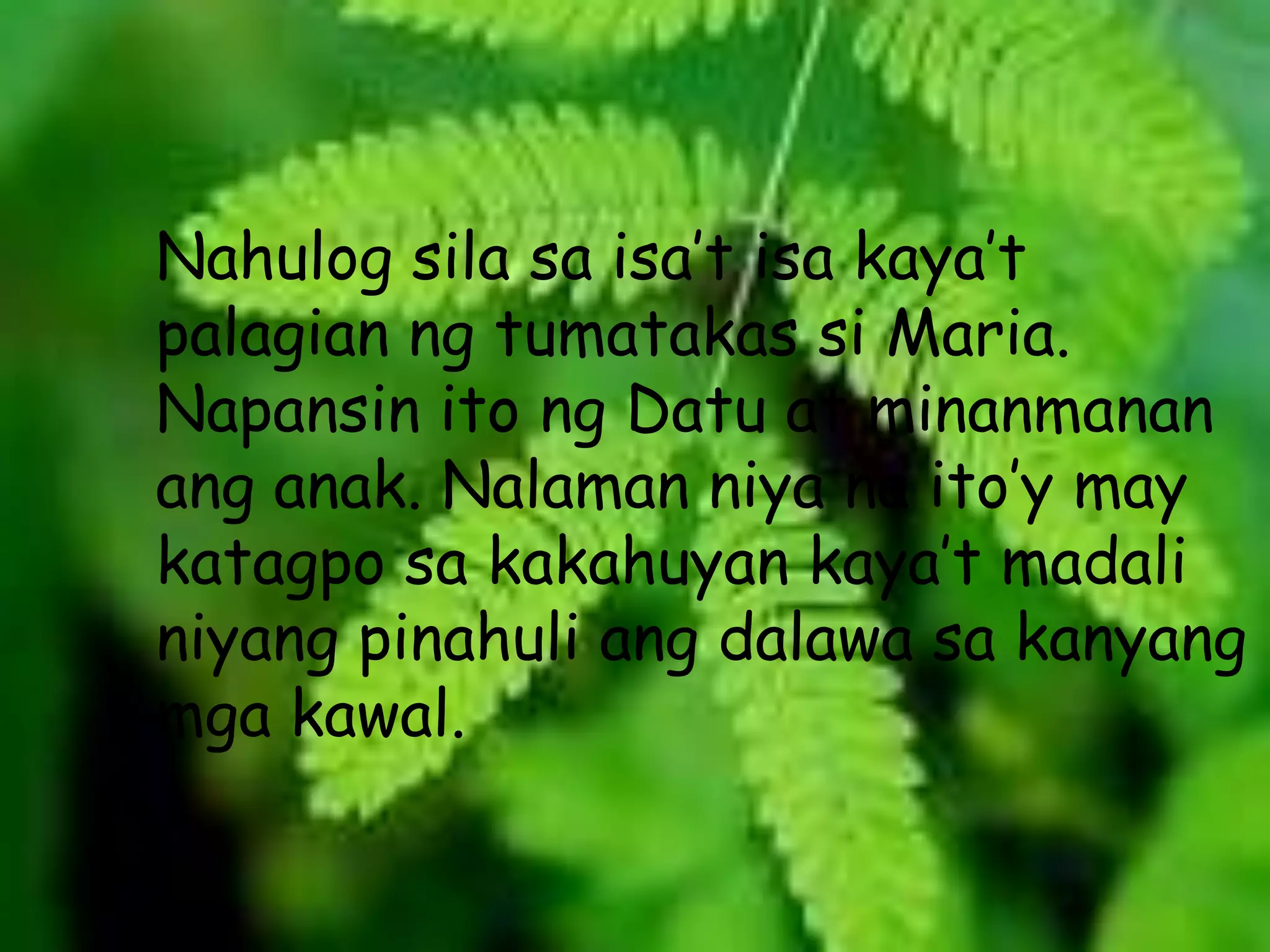 Alamat ng makahiya | PPTX