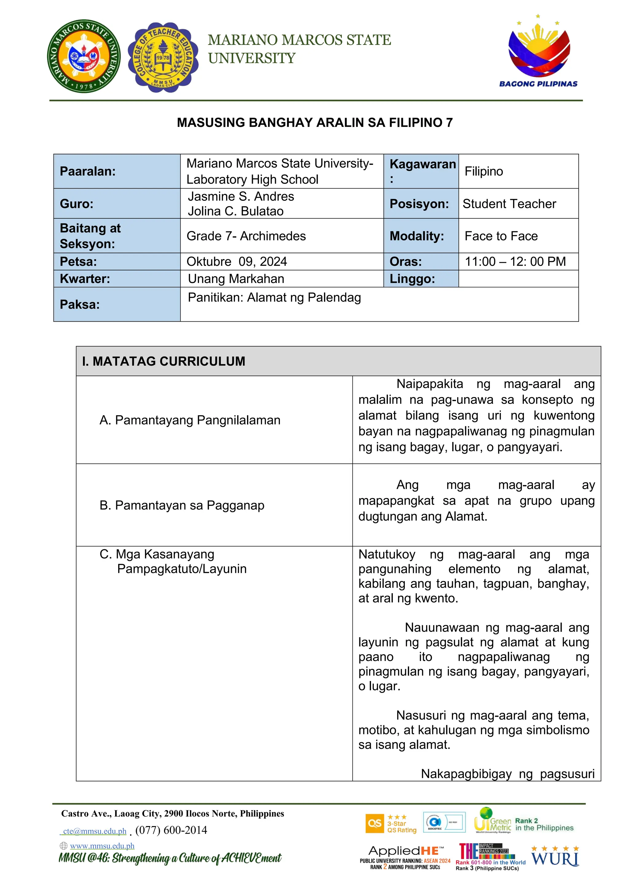 Alamat ng Palendag Final.docxaksmal;xmaLSK;ADKAlsa;asaS | DOCX