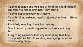 Alamat ni mariang makiling | PPTX