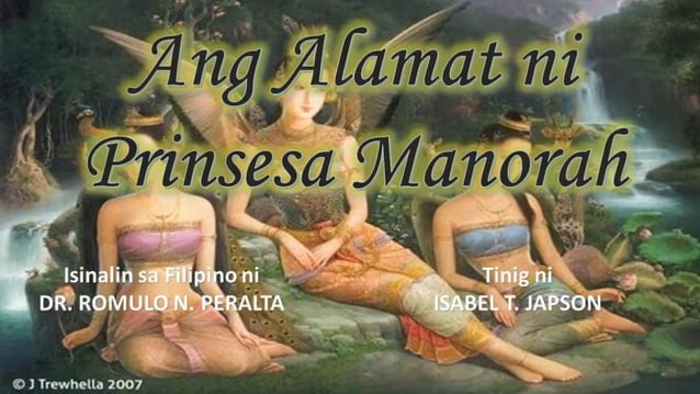 Grade 9 Filipino Third Quarter Alamat ni Prinsesa Manorah | PDF