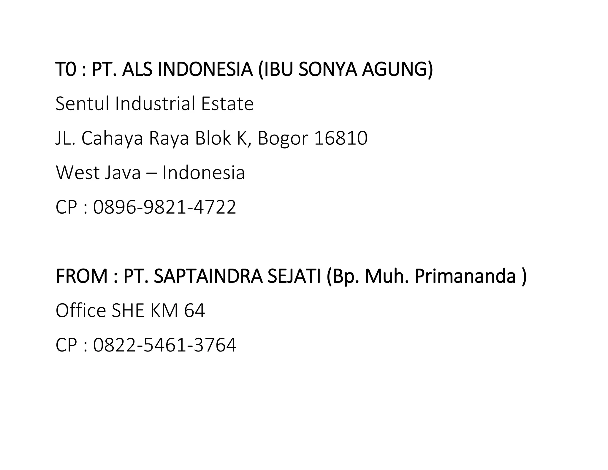 alamat pengiriman jalan swadayaa kom.docx