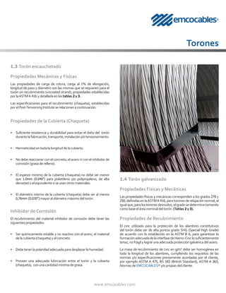 Alambres y torones | PDF