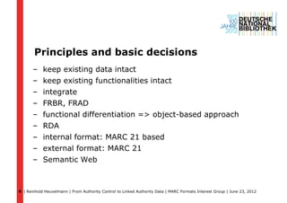 From Authority Control to Linked Authority Data | PDF | Databases | Computer Software and ...