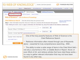 Gauging Research Output and Influence | PPT