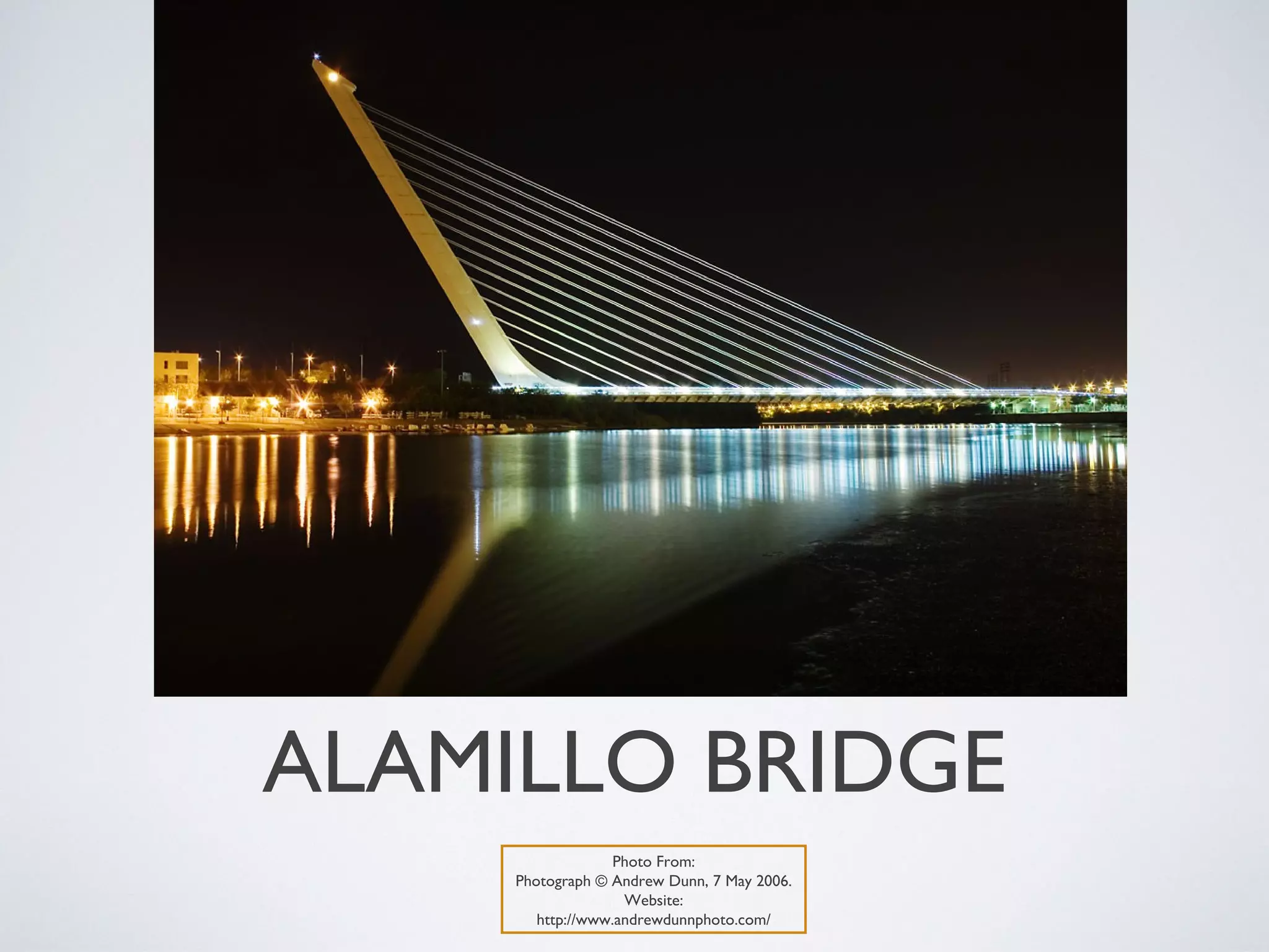 Alamillo bridge | PPT