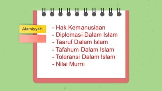 Alamiyyah (Sejagat) | PPTX
