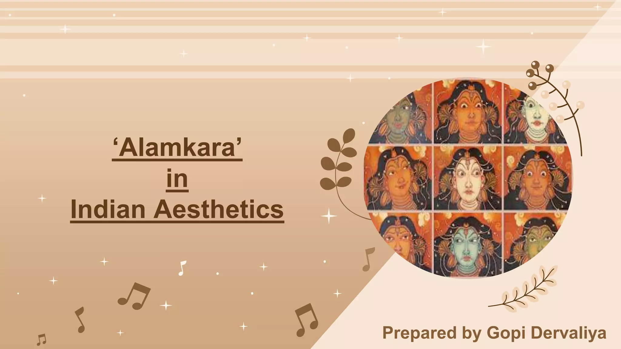 'Alamkara' in Indian Aesthetics - Paper 109 | PPTX