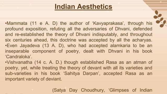 'Alamkara' in Indian Aesthetics - Paper 109 | PPTX