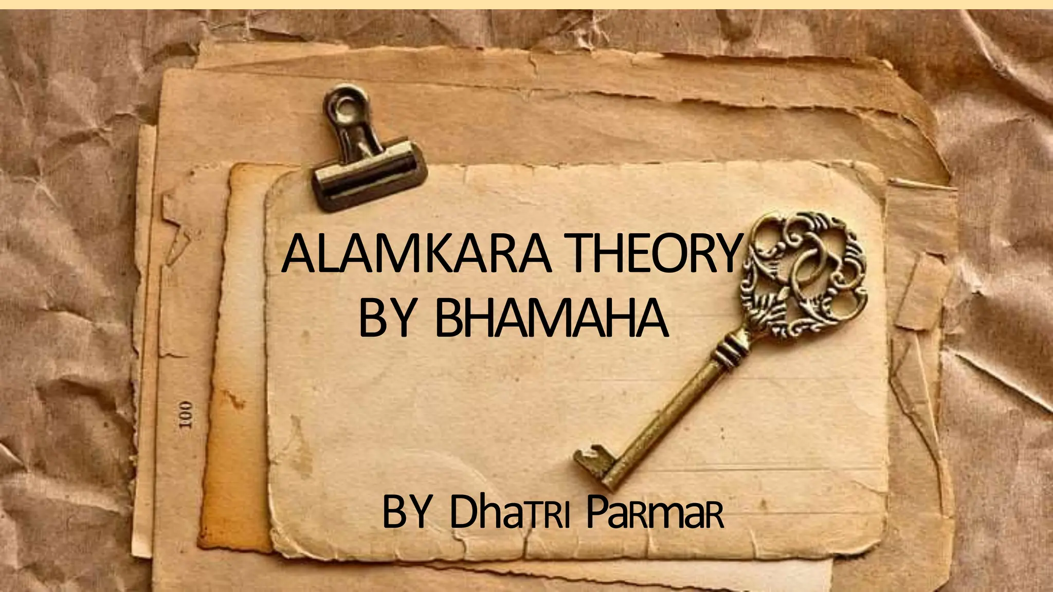 Alamkara theory by Bhamaha Indian Poetics (1).pptx