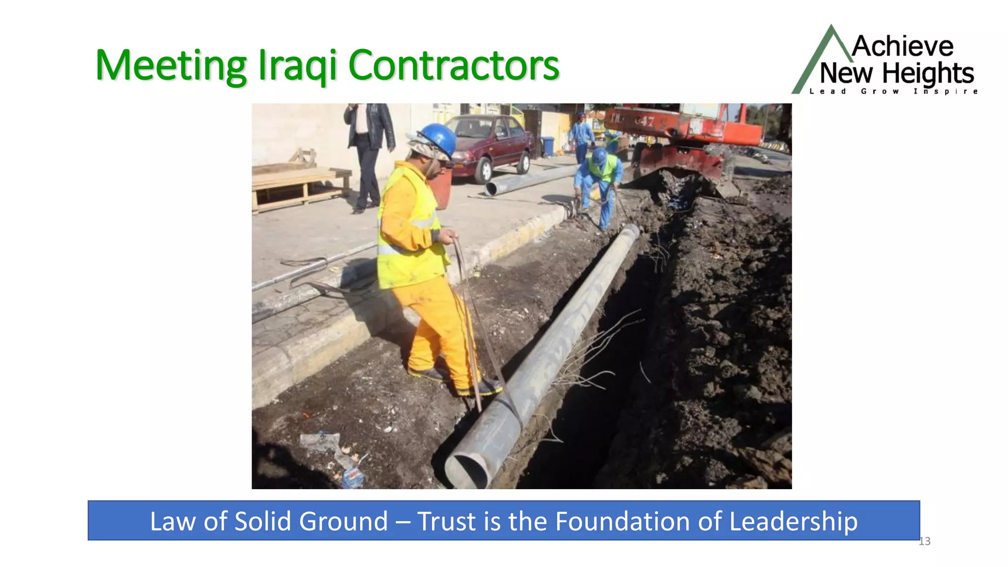 Iraq Reconstruction 2004, Challenges Through Stories | PPT