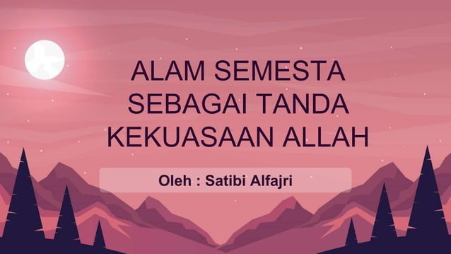 Alam semesta ciptaan Allah.pptx