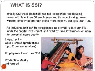 Role of specilized institution in development of ssi | PPTX