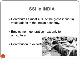Role of specilized institution in development of ssi | PPTX | Business ...