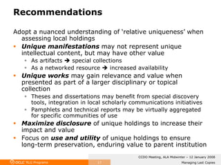 Measuring Uniqueness in System-wide Book Holdings: Implications for ...