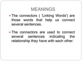 LINKING WORDS | PPT