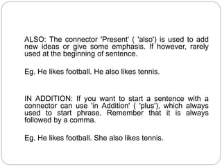 LINKING WORDS | PPTX