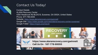 ALANA Recovery Center - Suwanee | PDF | Illegal Drugs, Tobacco ...