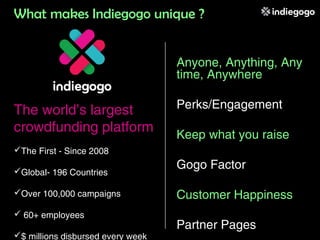 Alana Schultz - Crowd Funding & Indiegogo | PPT