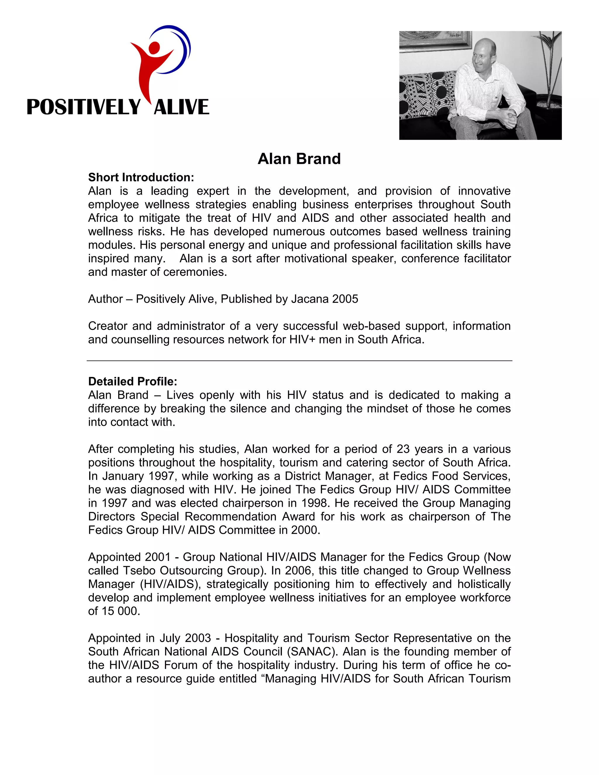 Alan brand pa_cv | PDF