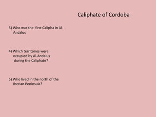 Al Andalus ( english) | PPT