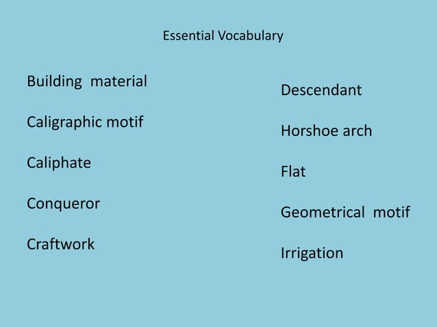 Al Andalus ( english) | PPT