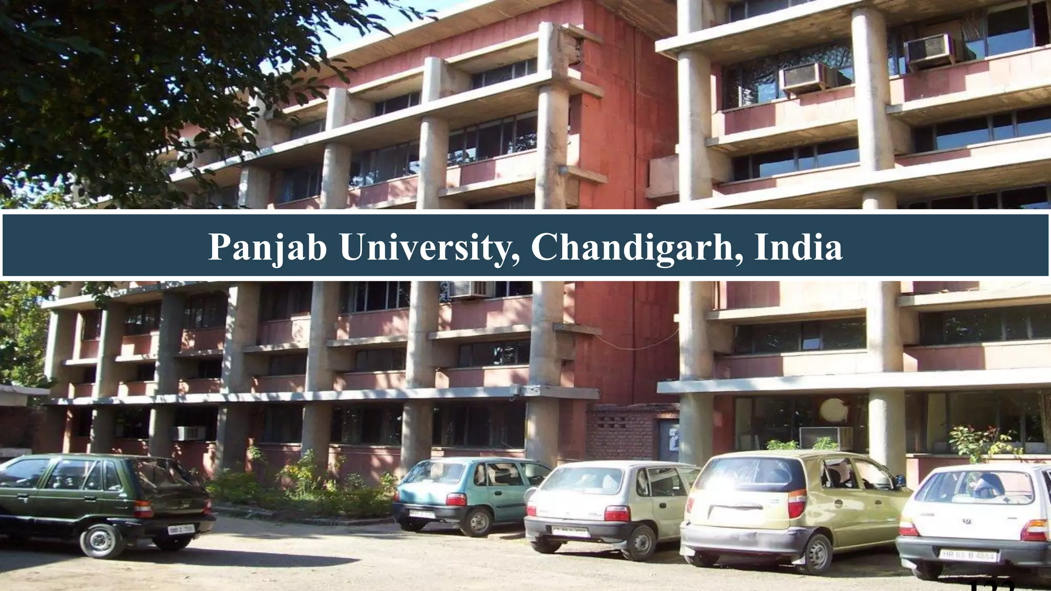 A Landscape Case Study on Panjab University, Chandigarh, India | PDF