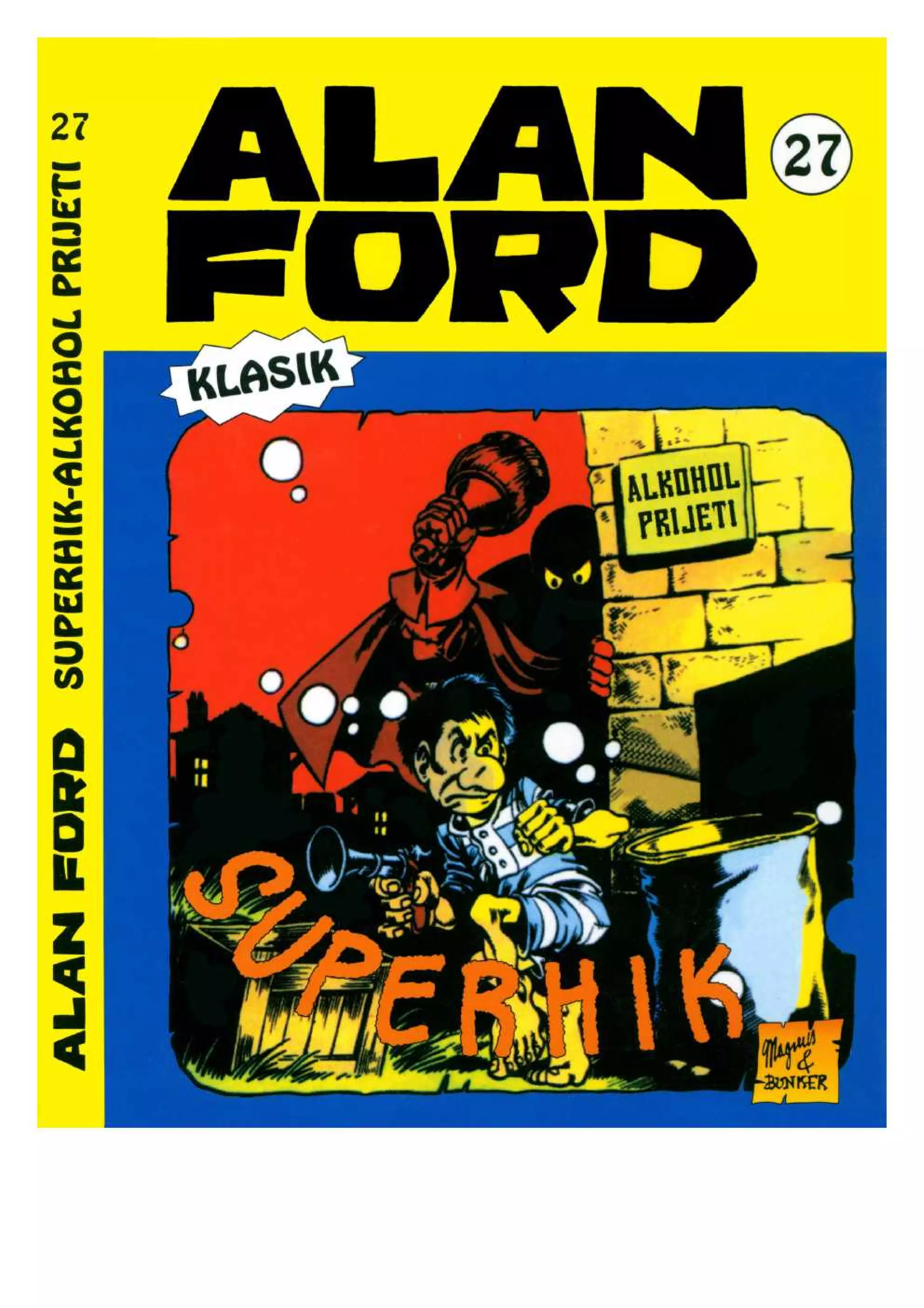 Alan Ford - 027 - Superhik Alkohol prijeti (SA Klasik 27) | PDF