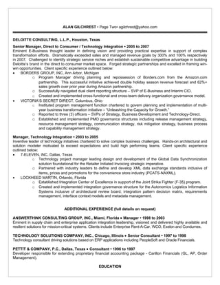 Alan Gilchrest - eCommerce ; multichannel leader | PDF