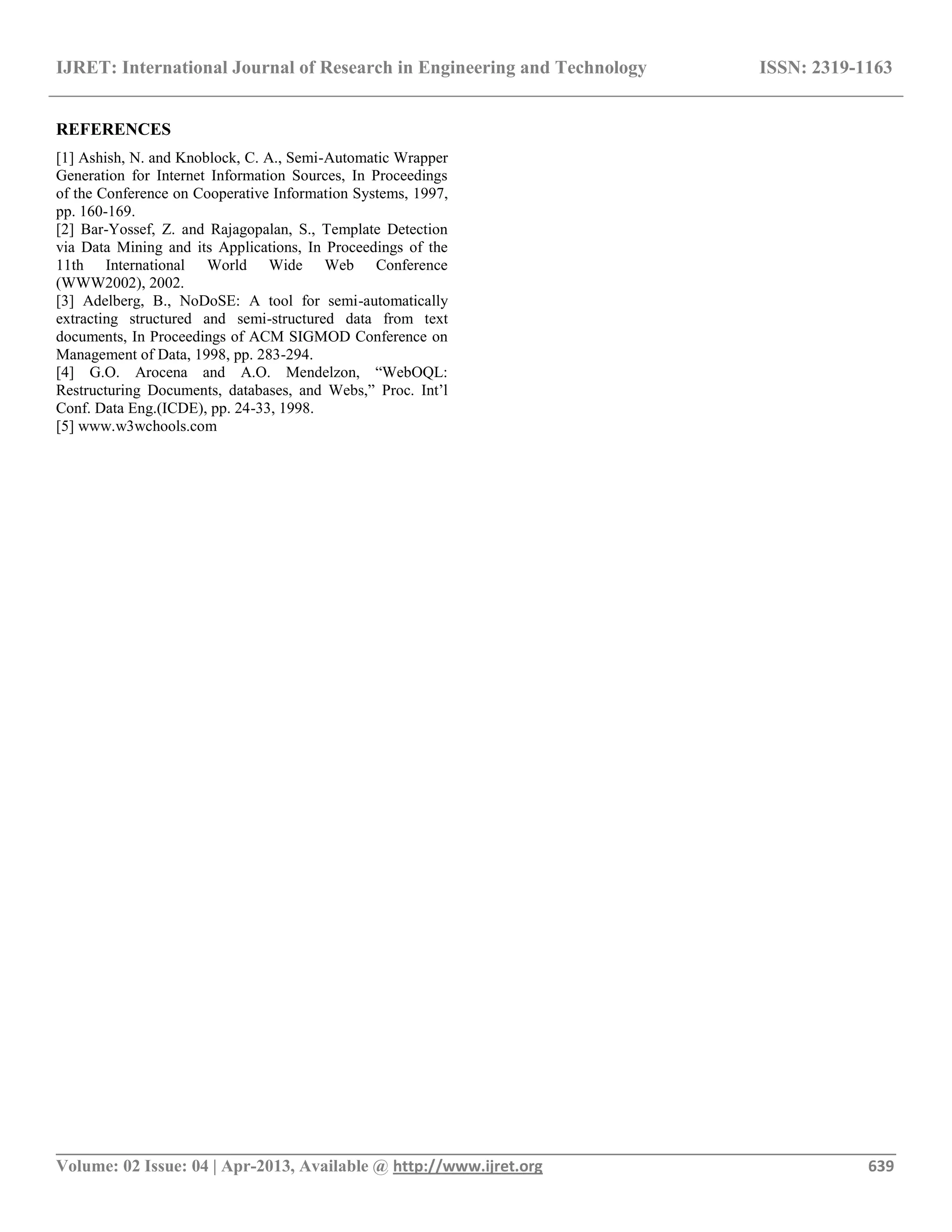 A Language Independent Web Data Extraction Using Vision Based Page Segmentation Algorithm Pdf