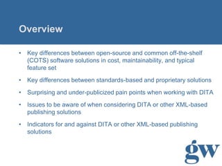 What They Won't Tell You About DITA | PPT