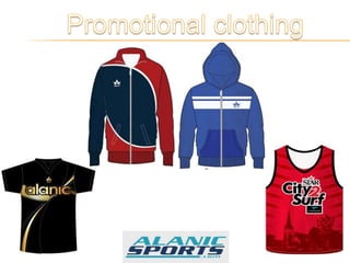 Alanic's range of trendy, yet comfortable sports wear | PPT