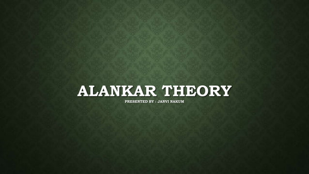 alankar theory.pptx | Hinduism | Religion & Spirituality