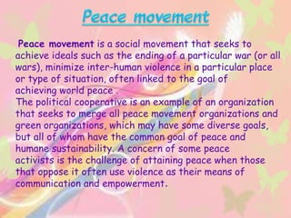 Peace and Harmony | PPTX
