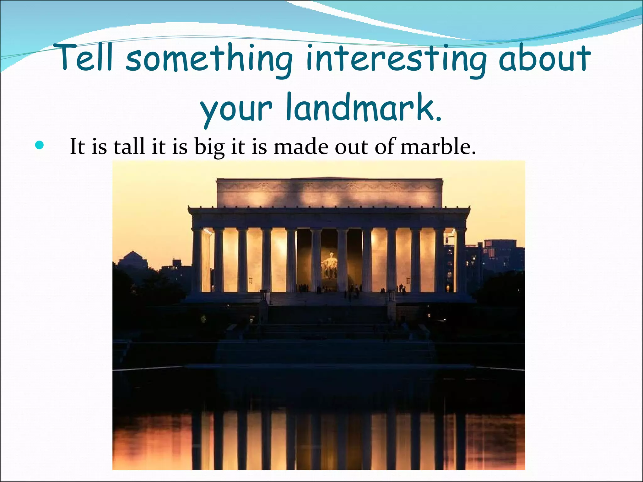 Alan l. lincoln memorial | PPT