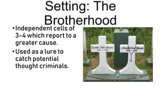 Nineteen Eighty-Four (1984) Presentation for English Literature - by ...