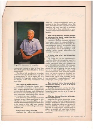 Alan Shugart EBA Interview | PDF