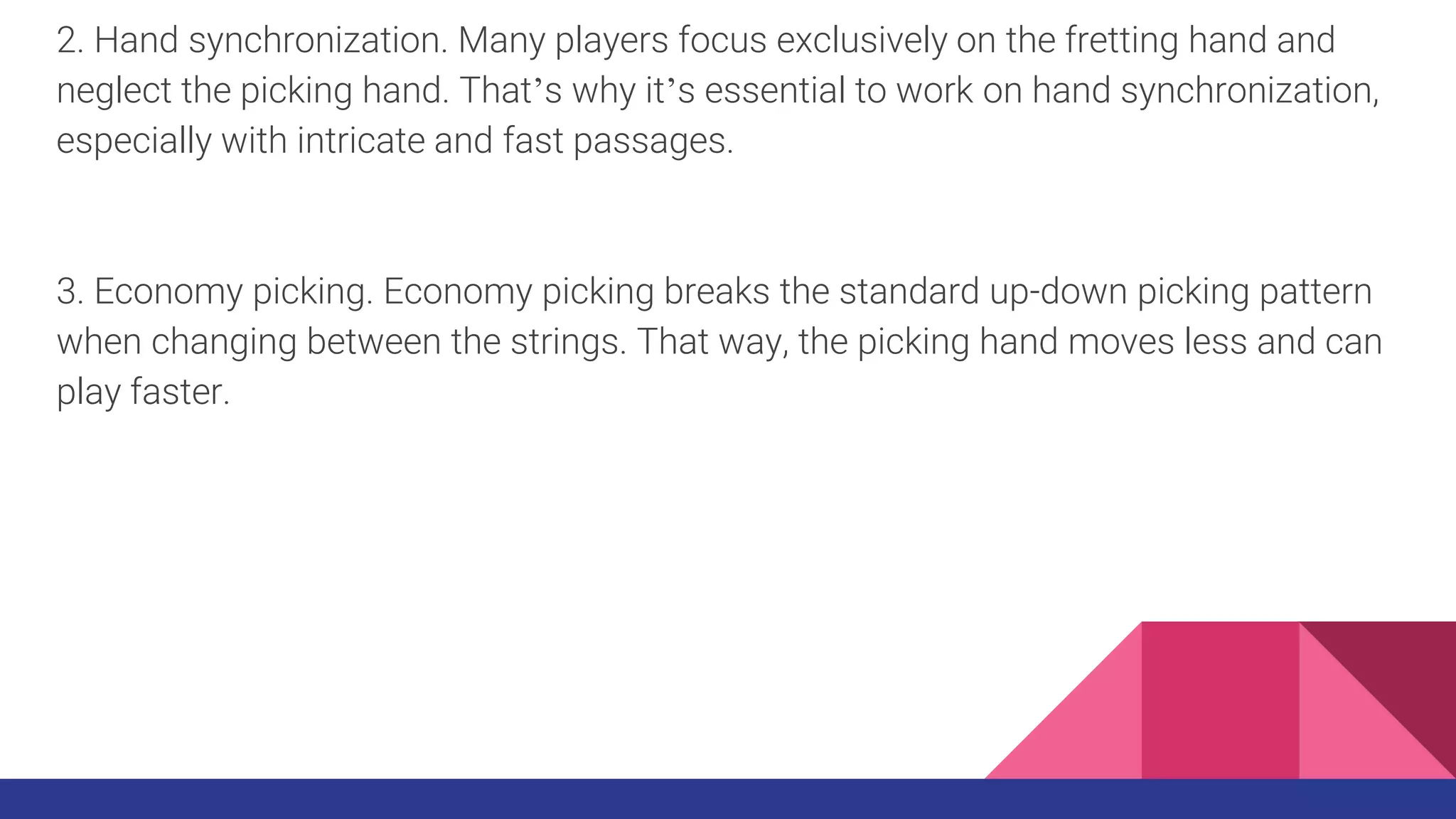 Exercises for Improving Picking Speed | PPTX