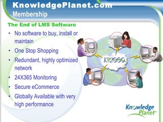 Alan Todd KnowledgePlanet Investor Presentation | PPT