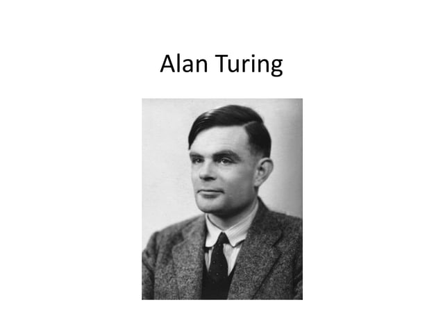 Alan turing | PPTX