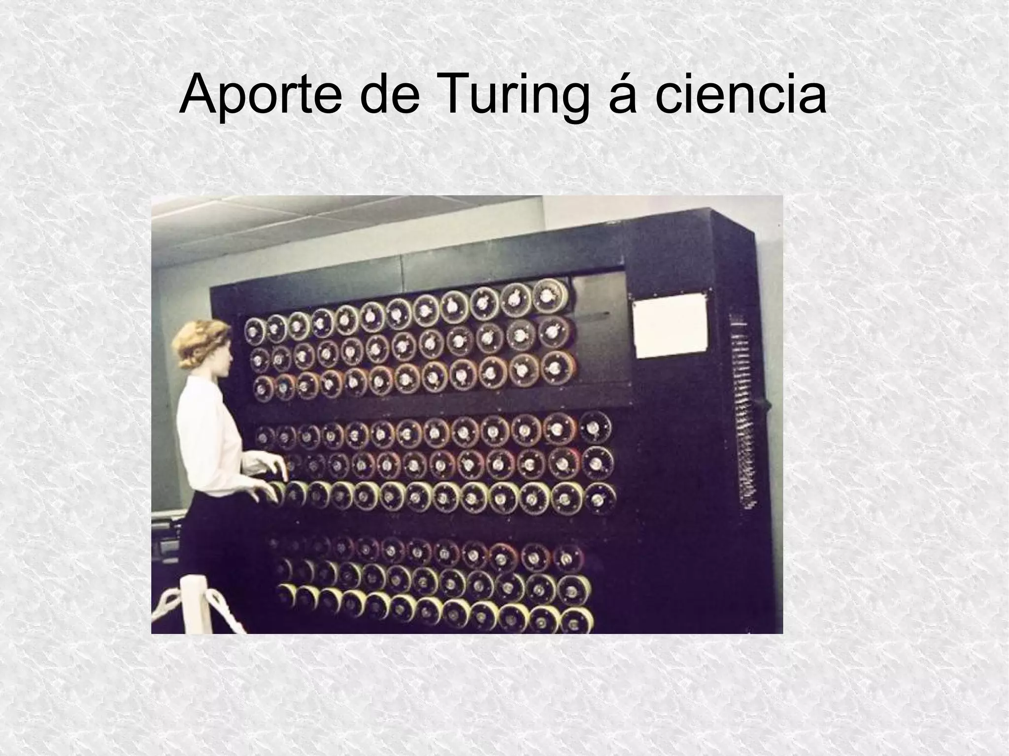 Alan Turing. | PPT