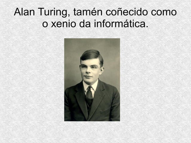 Alan Turing. | PPT